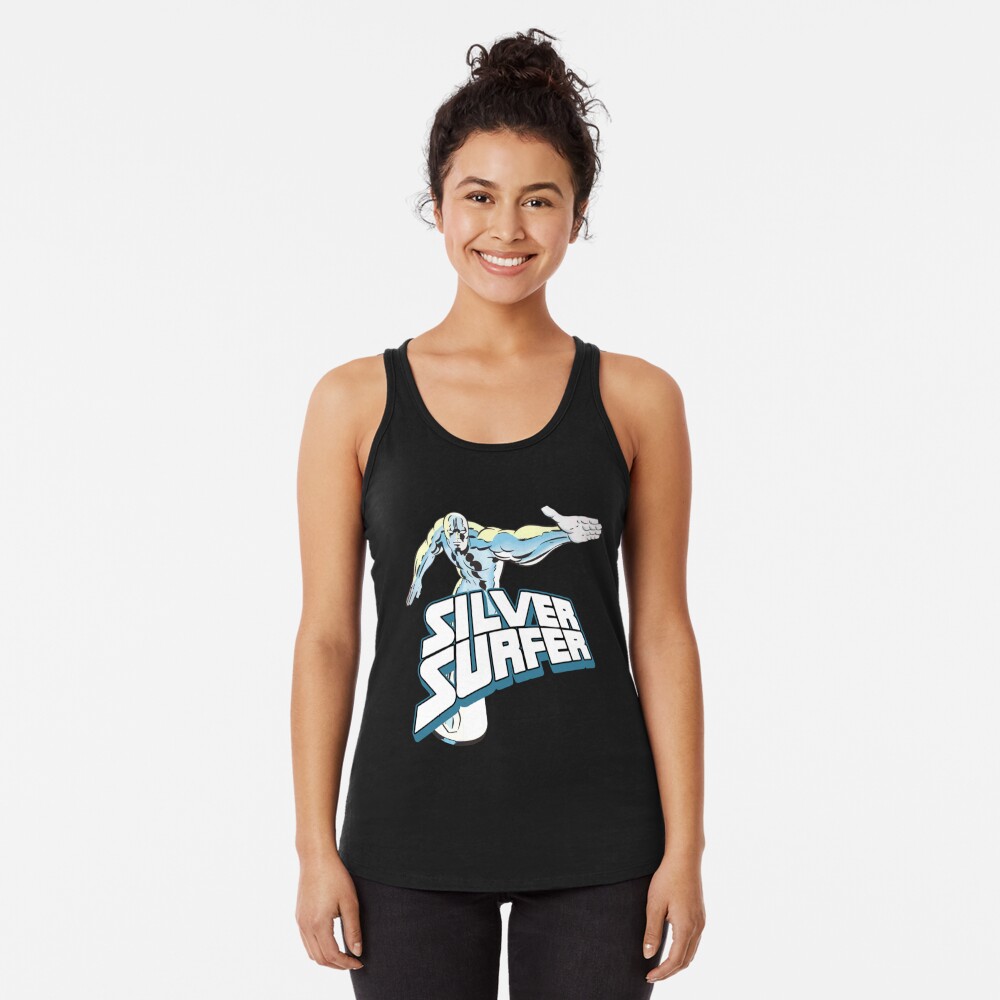 "Silver Surfer " Sticker for Sale by Aliahlakeside | Redbubble