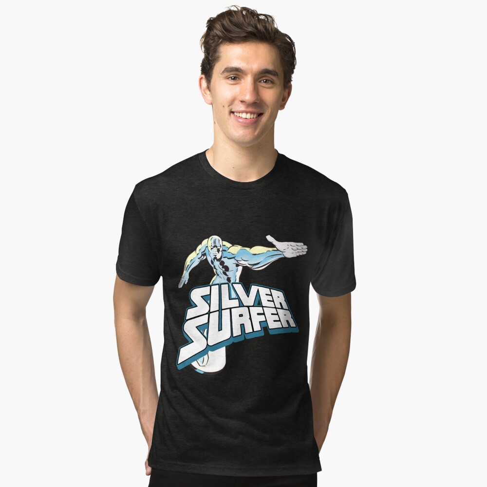 "Silver Surfer " Sticker for Sale by Aliahlakeside | Redbubble