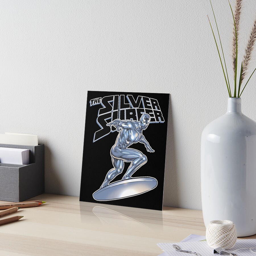 "Silver Surfer " Poster for Sale by Aliahlakeside | Redbubble