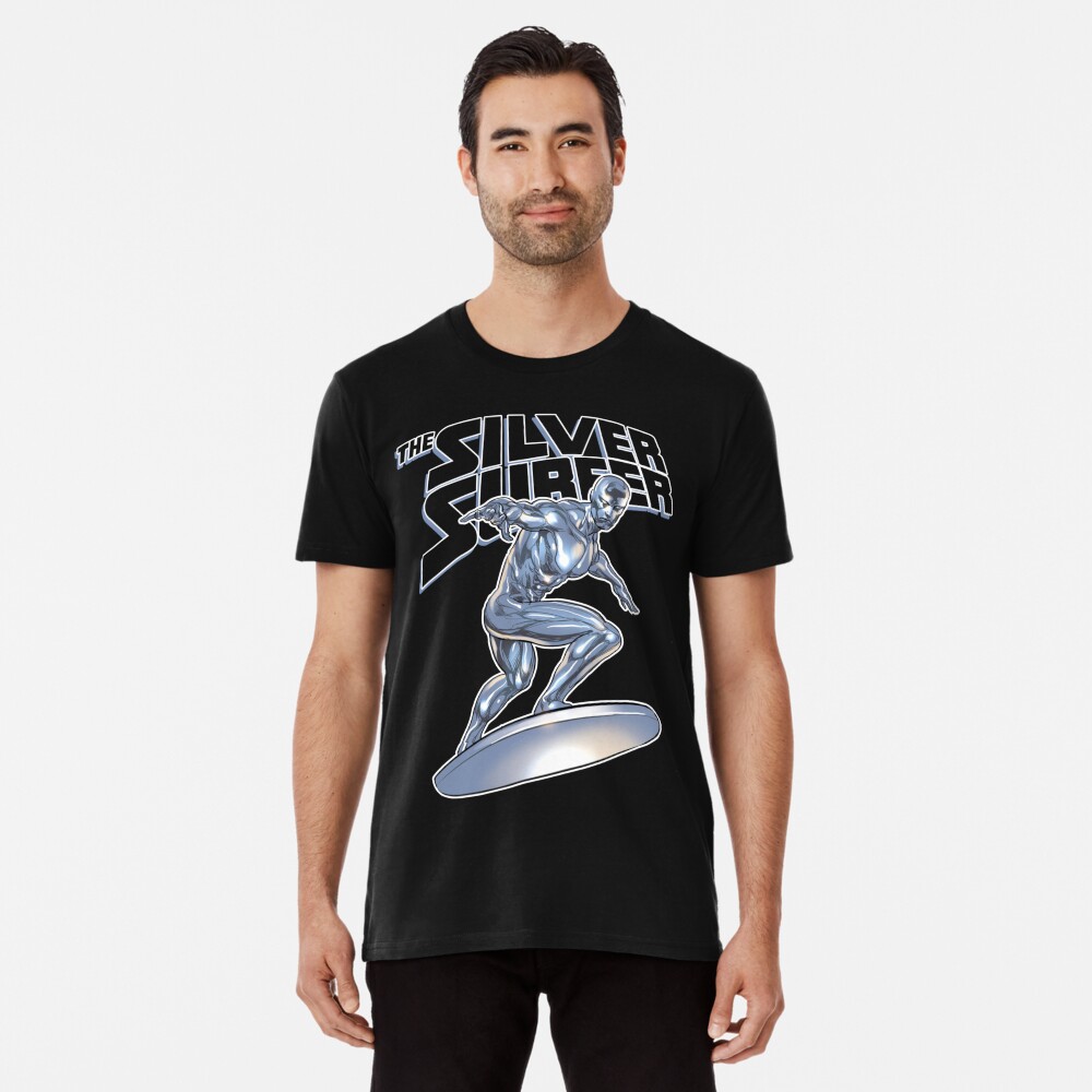 "Silver Surfer " Sticker for Sale by Aliahlakeside | Redbubble