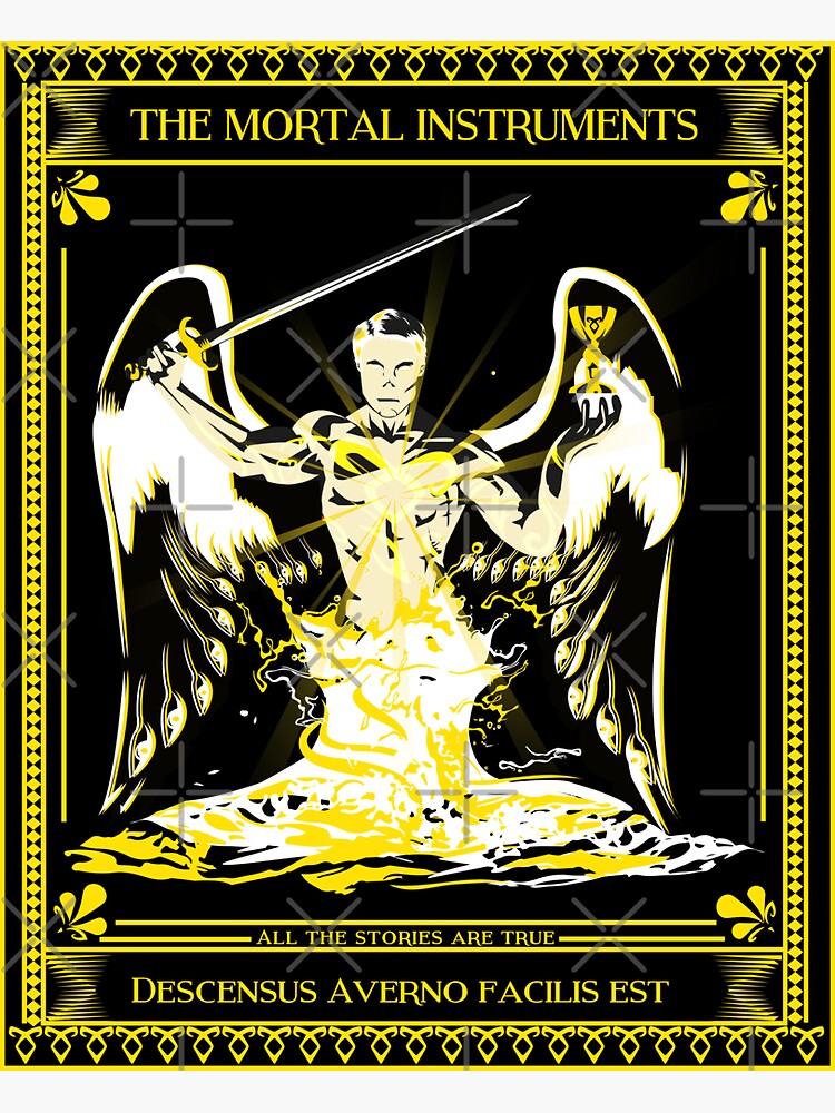 "The mortal instruments - Angel Raziel - Shadowhunters" Sticker by ...
