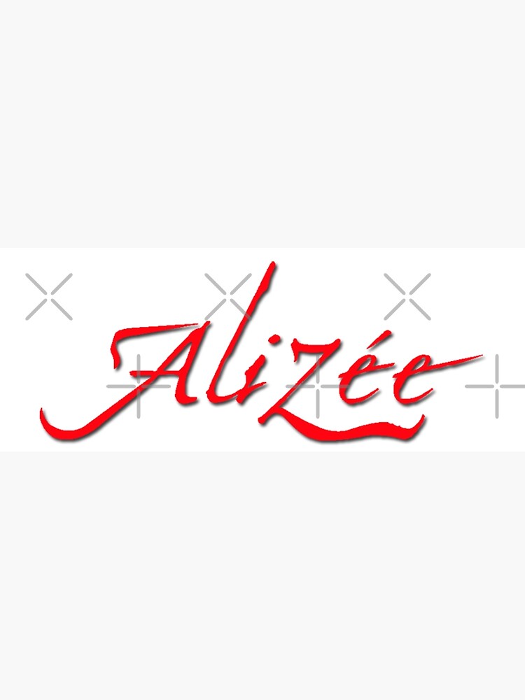 "Alizee logo" Poster for Sale by brussouilisse | Redbubble