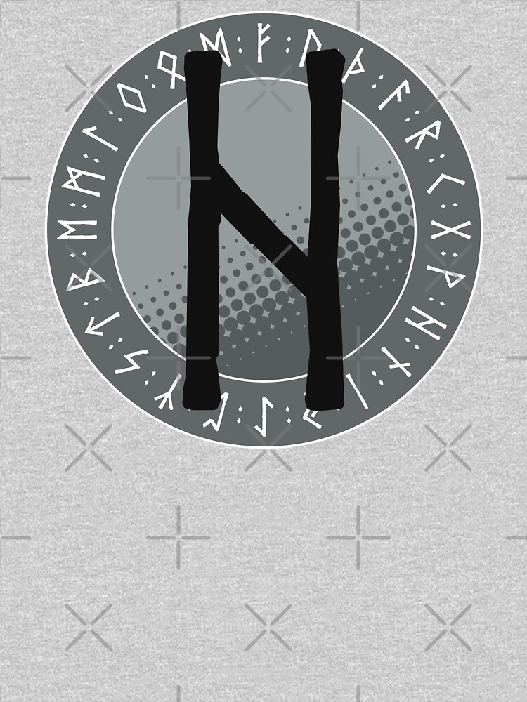 "Viking Runes and Runic Symbols - Hagalaz (Hail)" T-shirt for Sale by ...