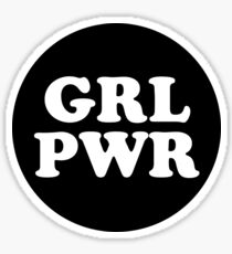 Grl Pwr: Stickers | Redbubble