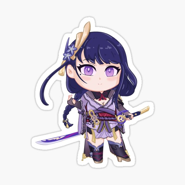 "Raiden Shogun - Genshin Impact" Sticker for Sale by TAKAHIRO-SHOPPU ...