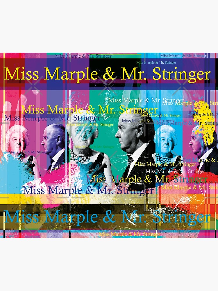Lámina fotográfica «Miss Marple y Mr Stringer son el mejor equipo, los ...