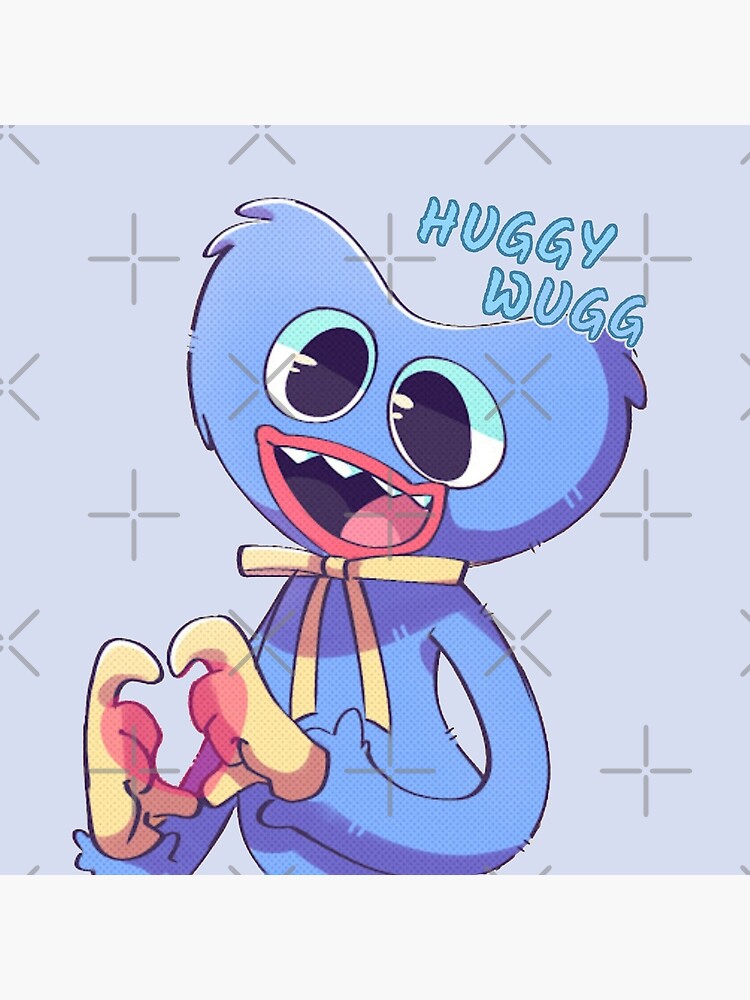 "cute huggy wuggy art" Poster for Sale by vinike2200 | Redbubble