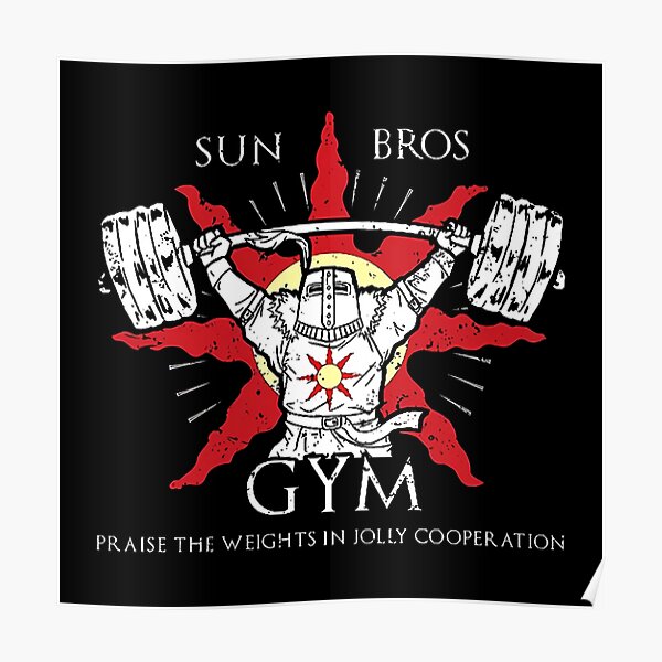 "Sun Bros Gym" Poster for Sale by Adris4art | Redbubble
