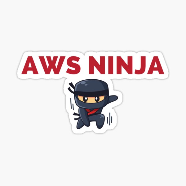 "AWS Ninja - Amazon" Sticker for Sale by ClassyGeek1 | Redbubble