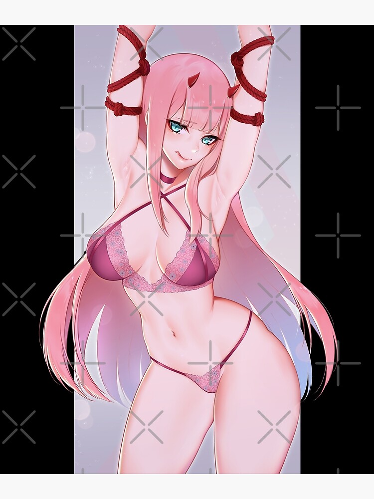 "Sexy Zero Two Big Boobs - Darling In The Franxx " Poster for Sale by Gloemwenzone | Redbubble