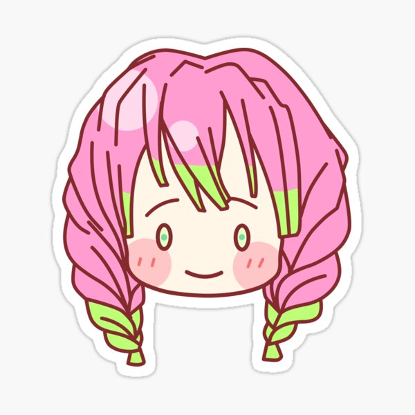 Pegatina «Chibi Mitsu-ri Amor Hashira (Color)» de ChadMcNeal | Redbubble