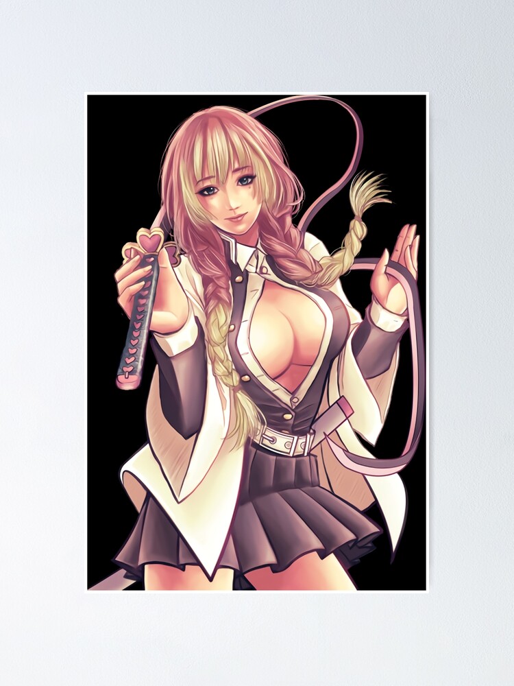 Sexy Mitsu Ri Love Hashira Poster For Sale By Chadmcneal Redbubble
