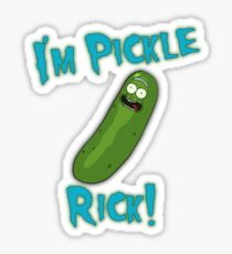 Pickle Rick: Stickers | Redbubble