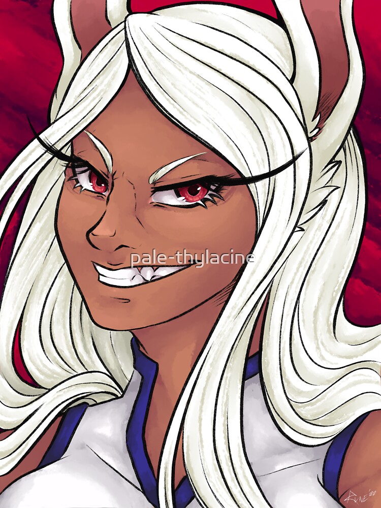 "Rabbit Hero Mirko" Sticker for Sale by pale-thylacine | Redbubble