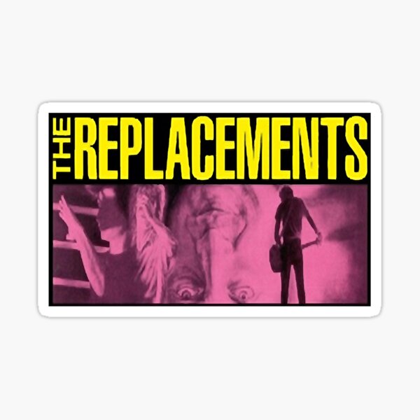 "the Replacements vintage" Sticker for Sale by JACOBBWILLIAM | Redbubble
