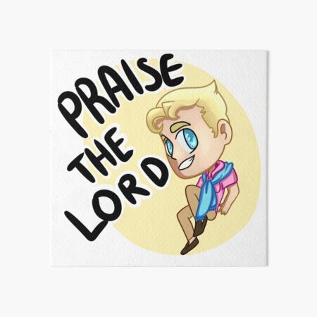 "Dream Daddy-Joseph Christiansen praise the lord" Art Board Print for ...