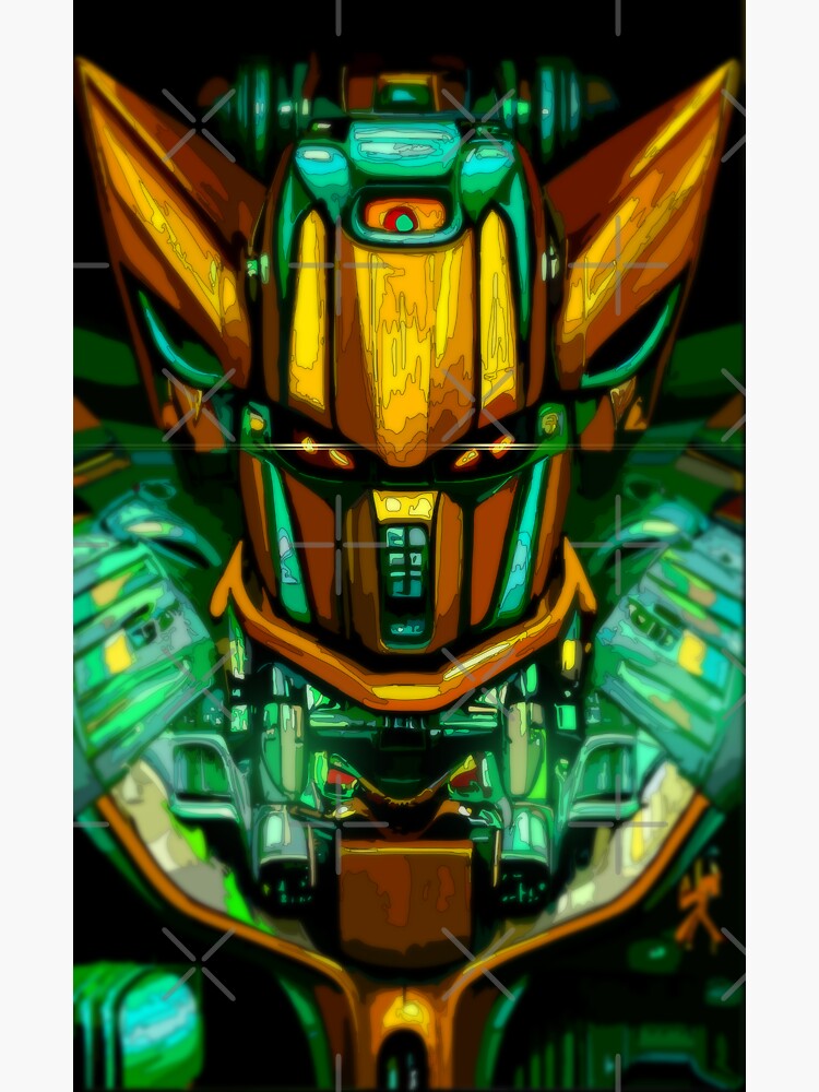 "Transformer Cyber Fox" Sticker for Sale by DistortedBrain | Redbubble