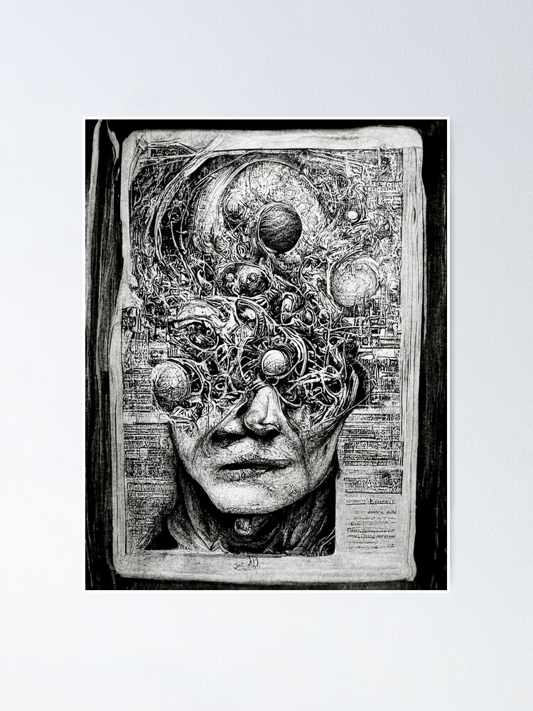 "Deteriorating mind 10" Poster for Sale by CEVmemories | Redbubble