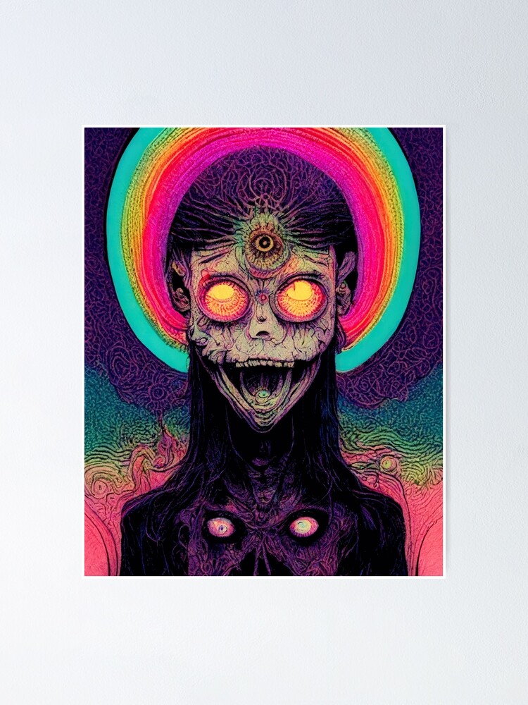 "Hallucinating Mind 1" Poster for Sale by CEVmemories | Redbubble