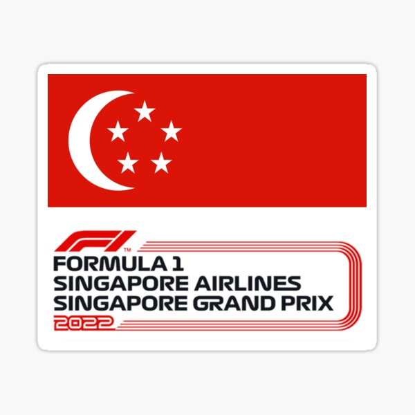 "Singapore Gp 2022 - F1 Singapore Lineup" Sticker for Sale by ...