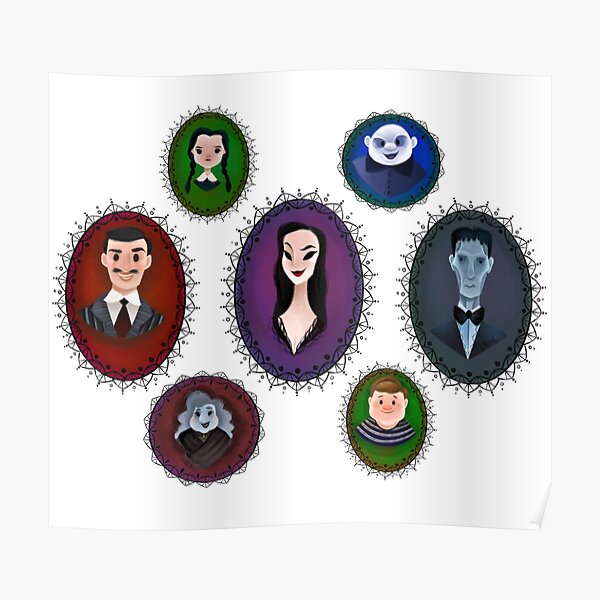 The Addams Family Posters | Redbubble