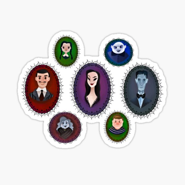 Uncle Fester Stickers | Redbubble