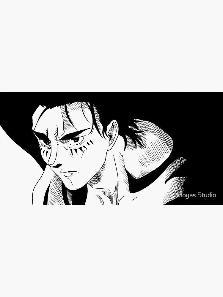 "Eren Yeagar - Attack on Titan" Sticker for Sale by MoYasser | Redbubble
