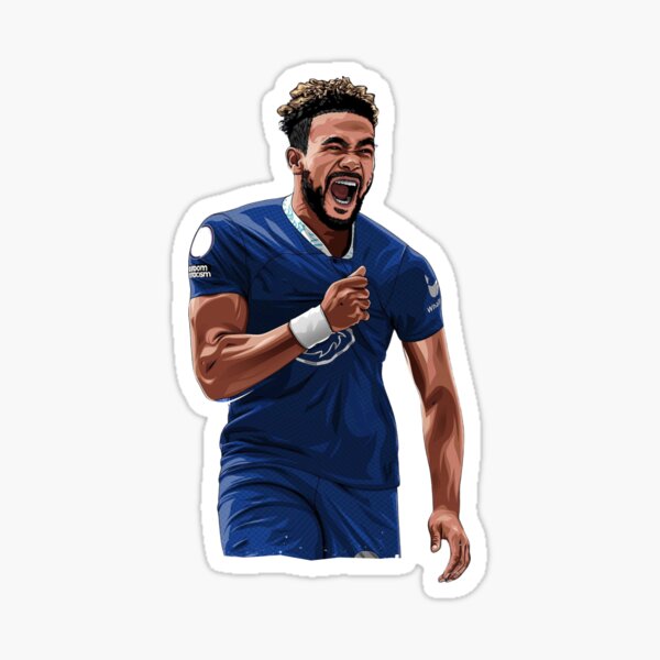 "REECE JAMES ILLUSTRATION" Sticker for Sale by bruno-baldwin | Redbubble