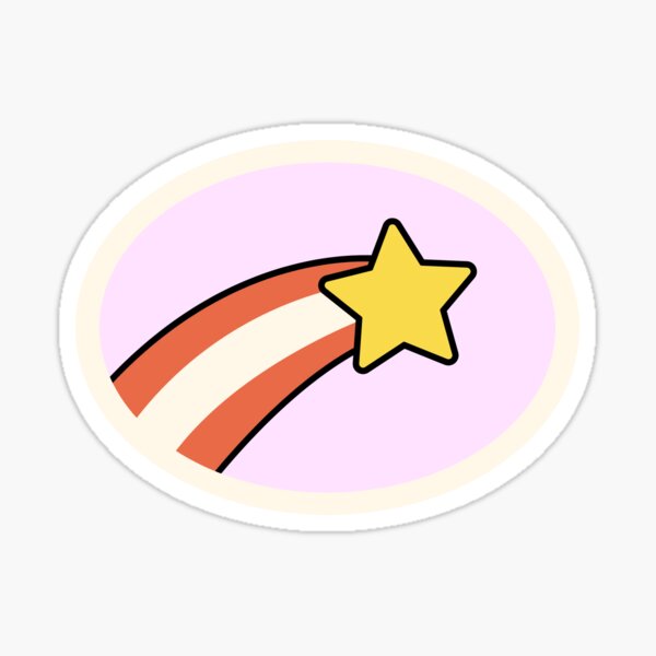 "Shooting Star" Sticker for Sale by DMGalleryy | Redbubble