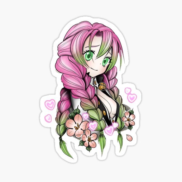 "Kawaii Mitsu-ri Love Hashira" Sticker for Sale by ChadMcNeal | Redbubble