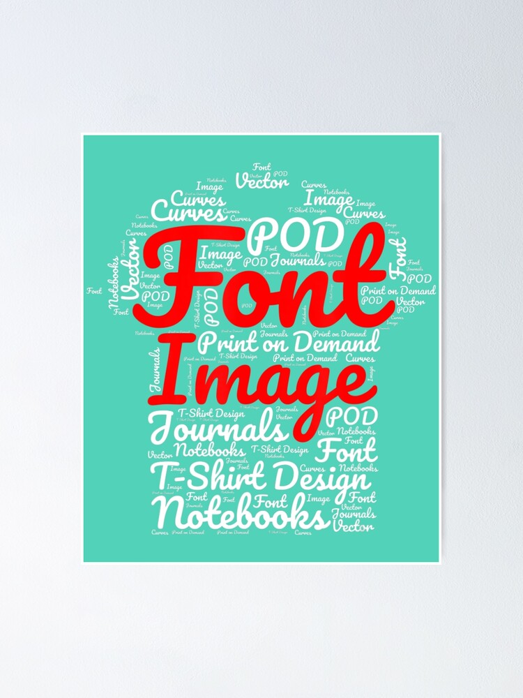 "The Ultimate For Pod Creatives Word Cloud Art" Poster for Sale by ...