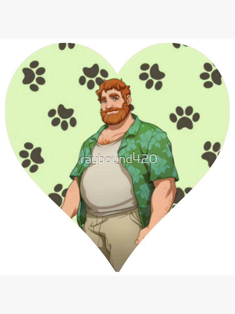 "Dream Daddy: Brian Harding" Art Print for Sale by raybound420 | Redbubble