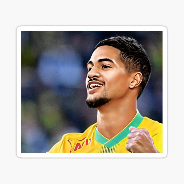 "Nantes Stars Ludovic Blas" Sticker for Sale by vectorfootball | Redbubble