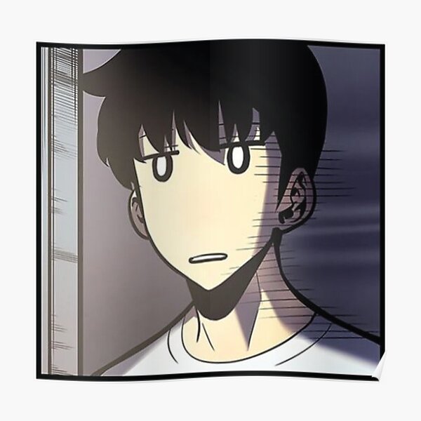 "funny Sung Jin Woo" Poster for Sale by animervd1 | Redbubble