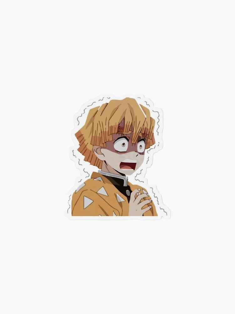 "ZENITSU STICKERS / DEMON SLAYER STICKERS/KIMETSO NO YAIBA STICKERS ...