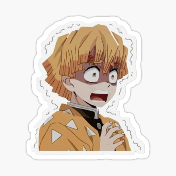 "ZENITSU STICKERS / DEMON SLAYER STICKERS/KIMETSO NO YAIBA STICKERS ...