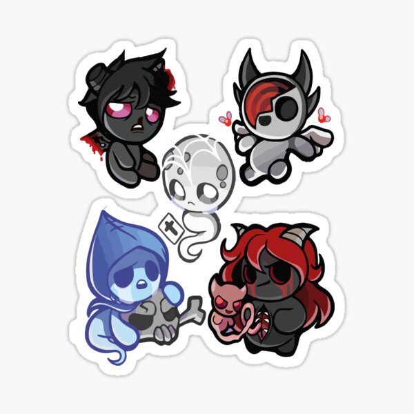 "The Binding Of Isaac" Sticker for Sale by Nord-Youth | Redbubble