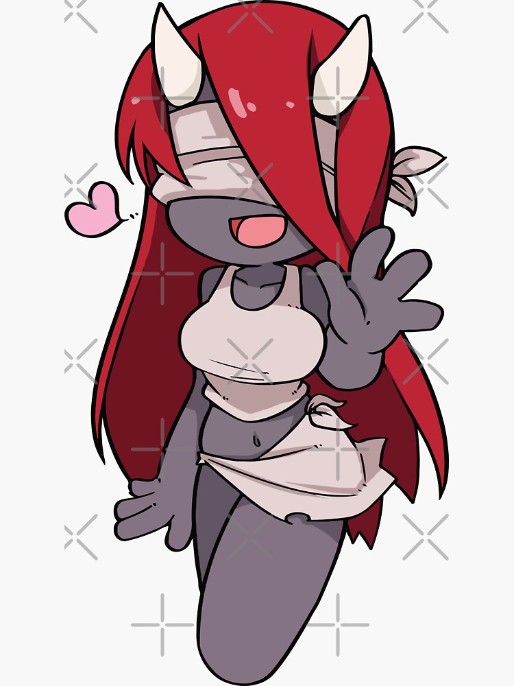Azazel The Binding Of Isaac Sticker For Sale By Nord Youth Redbubble