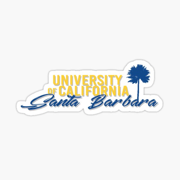 "University of Santa Barbara" Sticker for Sale by SydneeClaire | Redbubble
