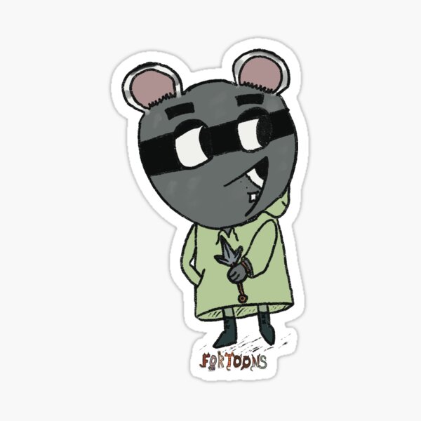 "Ninja Raccoon" Sticker for Sale by FortoonStore | Redbubble