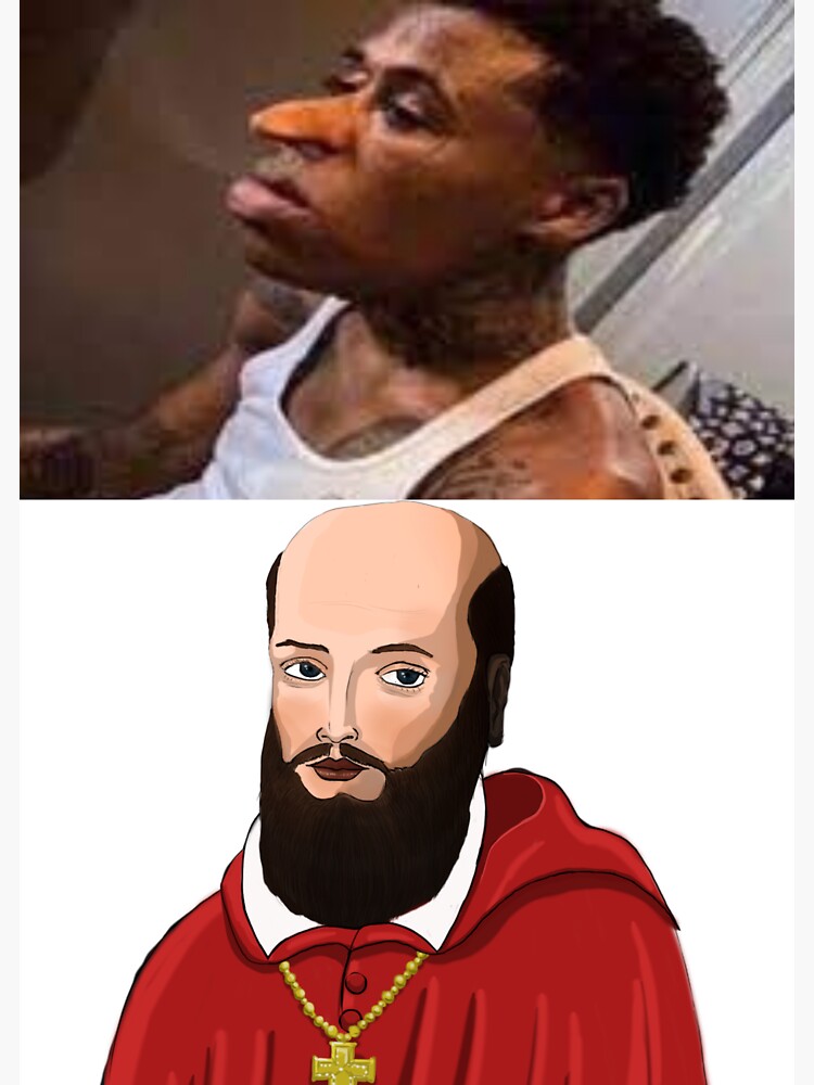 "QUANDALE DINGLE ART" Sticker for Sale by LaSalvador | Redbubble