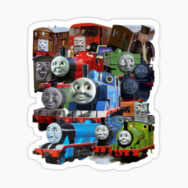 "Thomas the Tank Engine and Friends" Sticker for Sale by PAXTONJEFFREY ...