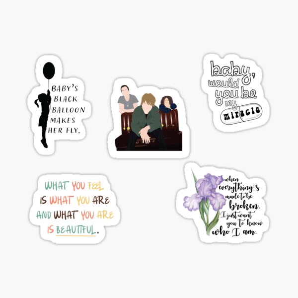 "Goo Goo Dolls sticker pack" Sticker for Sale by emilynicole718 | Redbubble