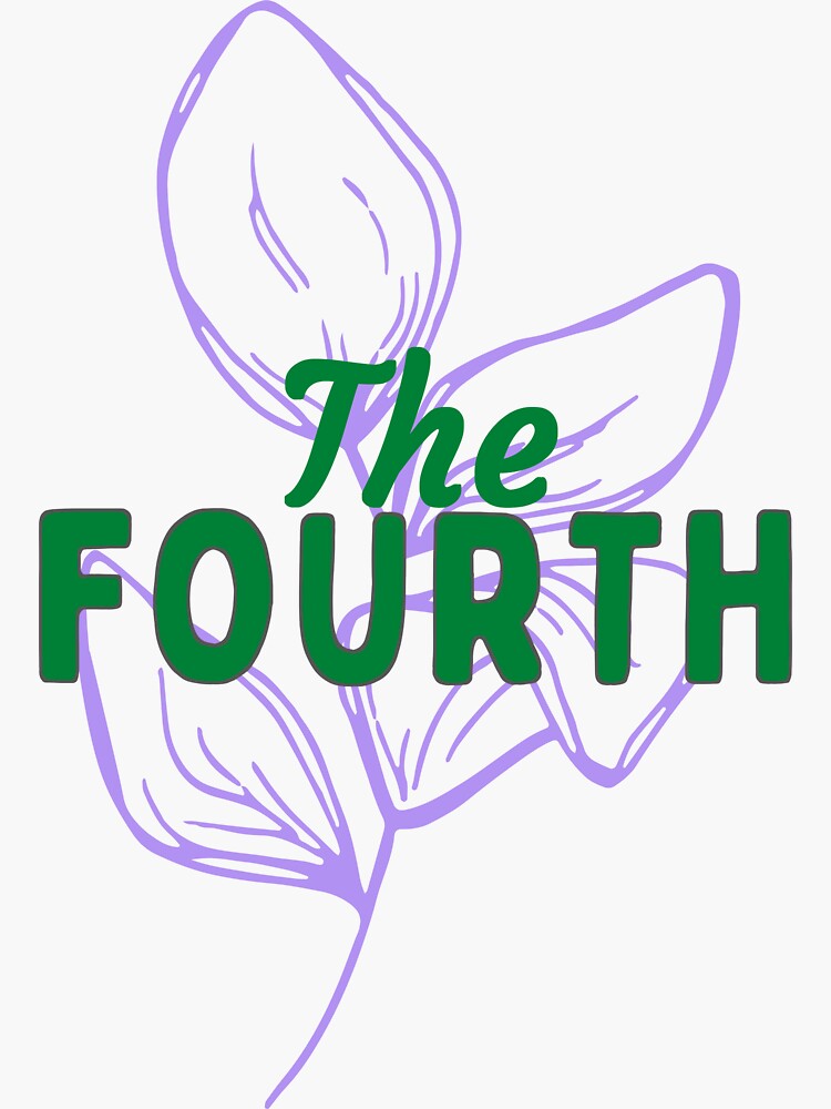 "S2 Trendy The Fourth Lettering (Ver.4)" Sticker for Sale by S-Two ...