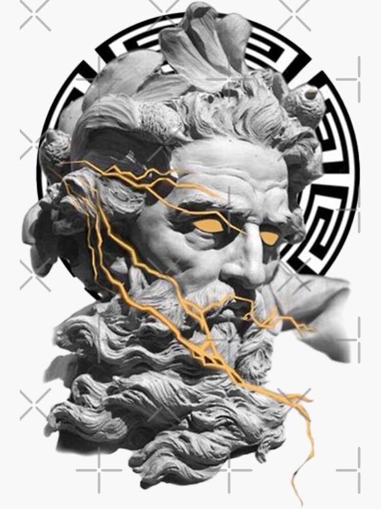 "Zeus Stylish God Greek Mythology Ancient Greek Gods Roman Culture ...