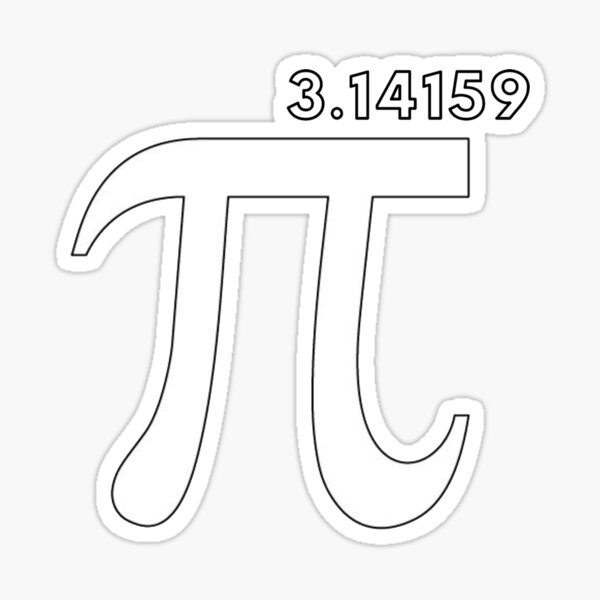 "Pi" Sticker for Sale by artesiaKT | Redbubble