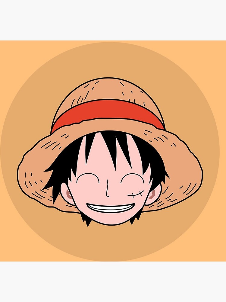 "One piece Luffy stickers" Sticker for Sale by Cloud-estine | Redbubble
