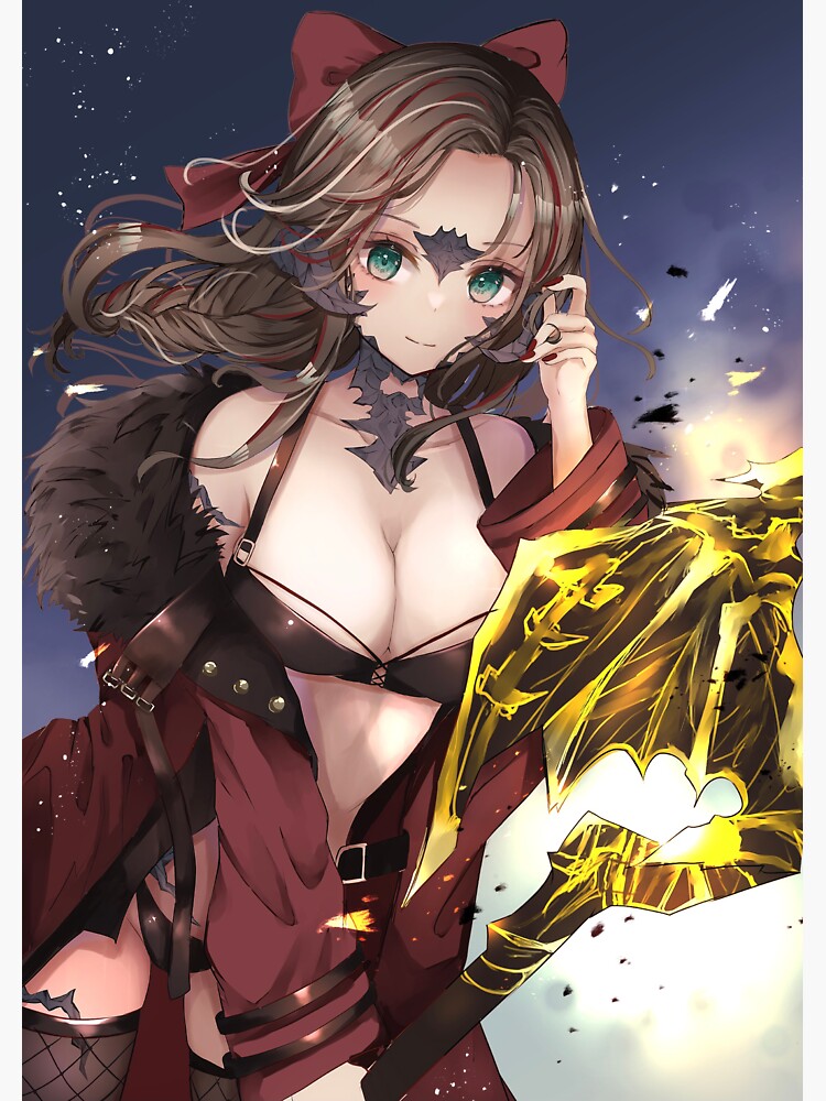 "Hot Au Ra Race (Final Fantasy XIV 14 FFXIV Sexy Lewd Boobs Tities Hentai Dragon Girl Horns ...