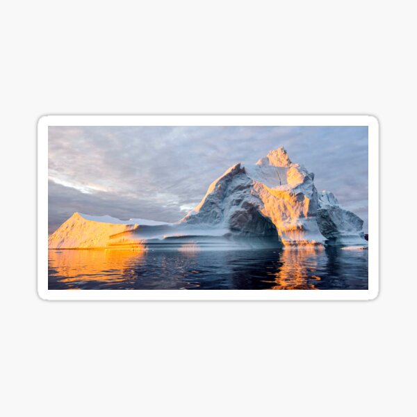 "Warming Seas and Melting Ice Sheets. Original from NASA" Sticker for ...