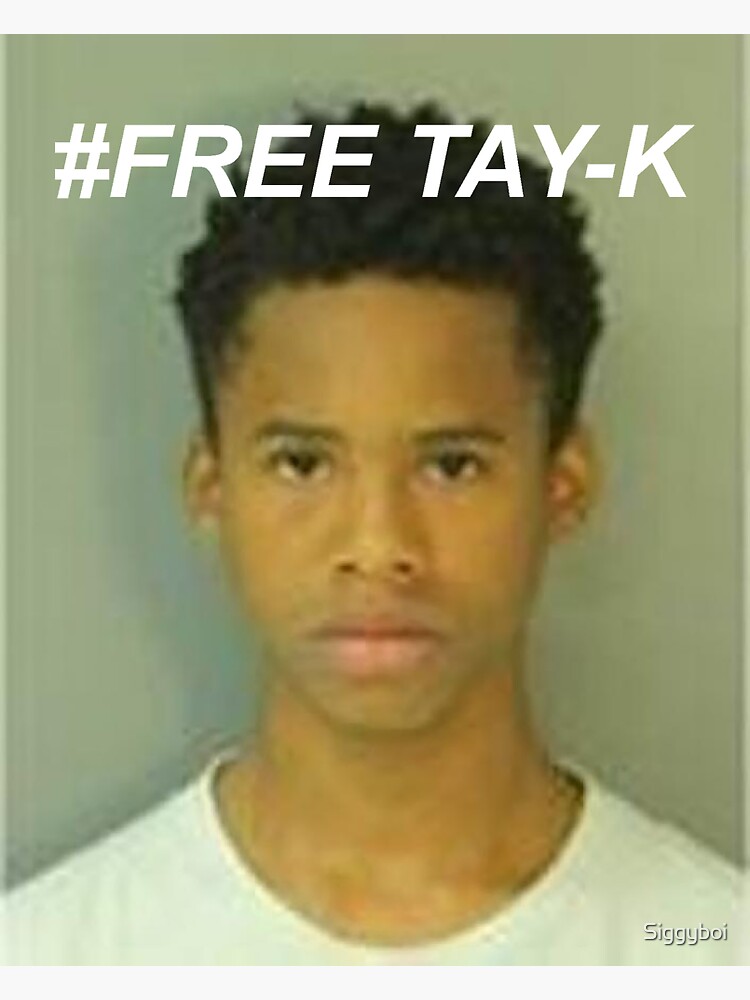 "Tay K" Sticker by Siggyboi | Redbubble